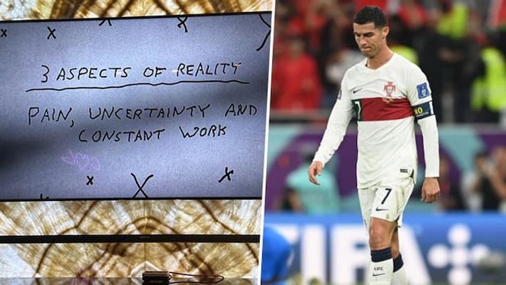 '3 aspects of reality...': Ronaldo's cryptic message after Portugal's ... '3 aspects of reality...': Ronaldo's cryptic message after Portugal's ...