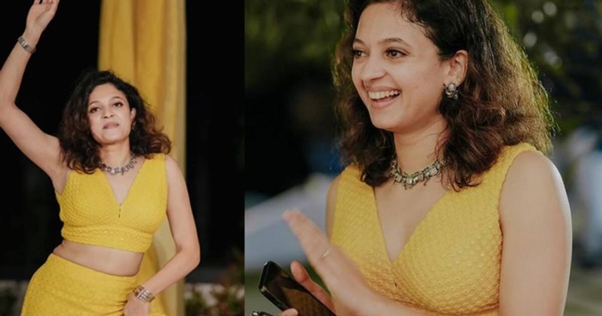 പാട്ടും ഡാൻസുമായി ആഘോഷം, സഹോദരിയുടെ വിവാഹത്തില്‍ തിളങ്ങി നീത പിള്ള