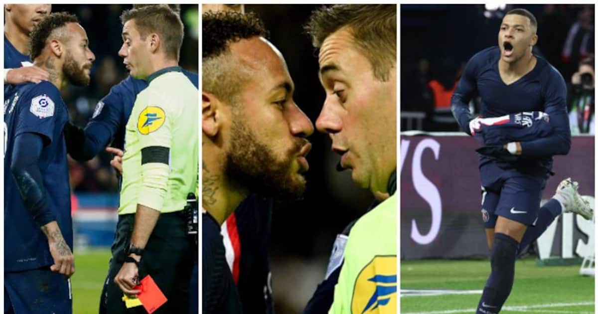 Ligue 1 2022-23: Mbappe rescues PSG despite Neymar's red card against ...