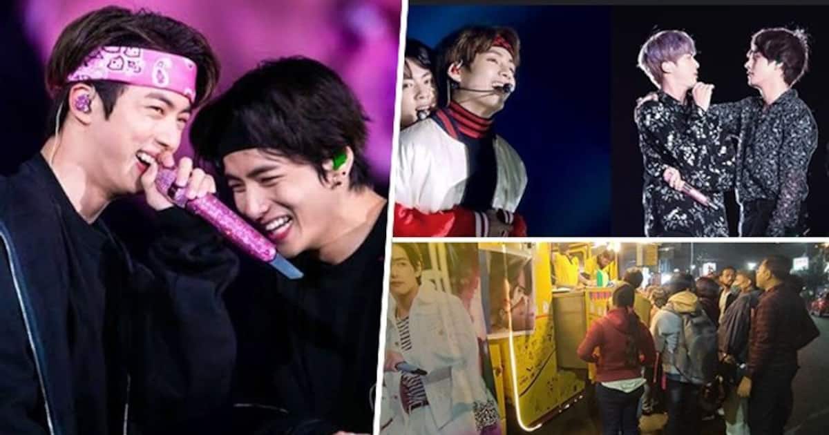 BTS V rings in first birthday without Jin hyung; Kolkata fans put LED ...