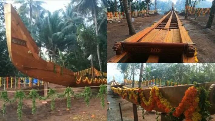 പുന്നമടയുടെ ജലരാജാവാകാൻ പുതിയൊരു ചുണ്ടൻ: തലവടി ചുണ്ടൻ നീരണിഞ്ഞു