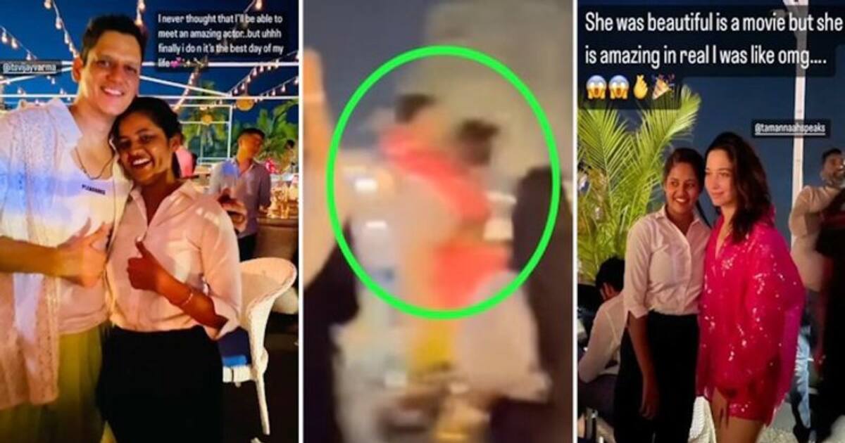 Vijay Varma, Tamannaah Bhatia dating? Video of them kissing at New Year Party VIRAL