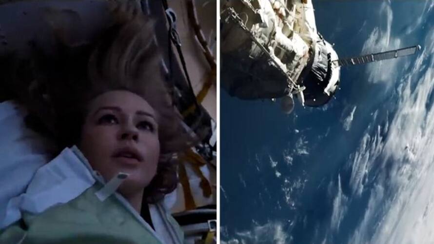 'The Challenge': Trailer of first feature film shot in space released ...
