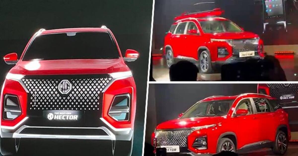2023 MG Hector facelift, Hector Plus launched at Auto Expo 2023; prices ...