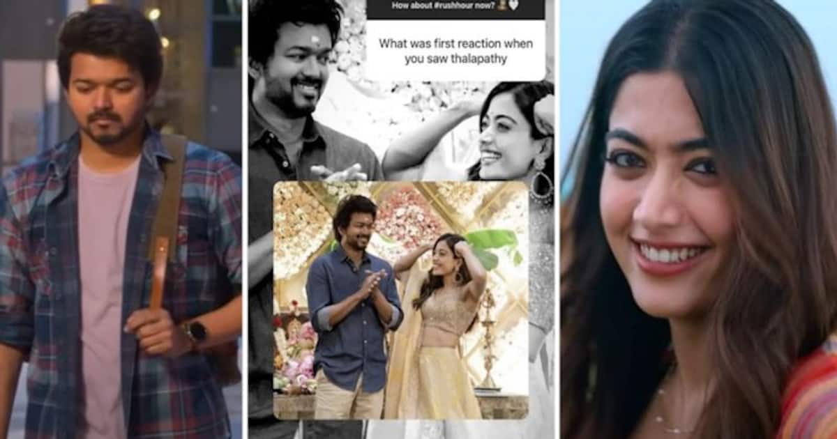 Rashmika Mandanna reveals her "First Reaction" On Seeing Varisu Co-Star ...