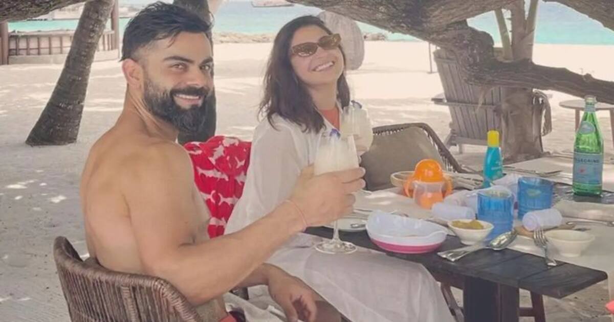 Picture of the day: Anushka Sharma, Virat Kolhi having a fun time at ...