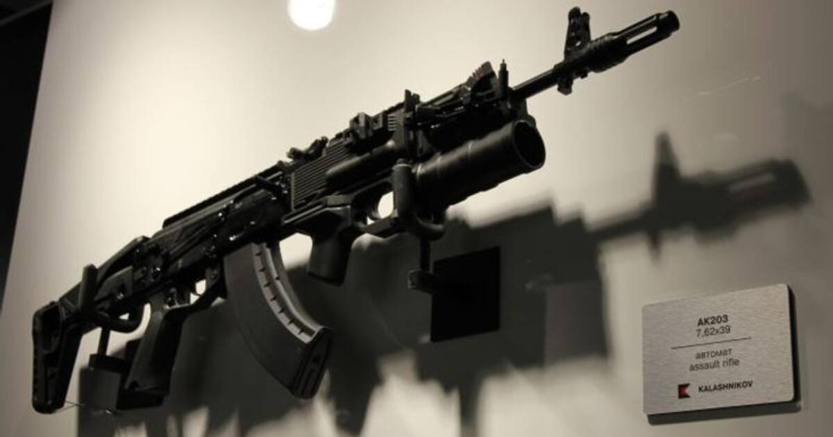 AK-203 assault rifle manufacturing begins; first batch from Korwa plant ...