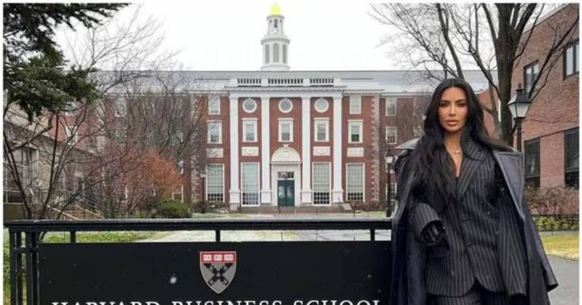 Kim Kardashian at Harvard Business School; SKIMS owner speaks to ...