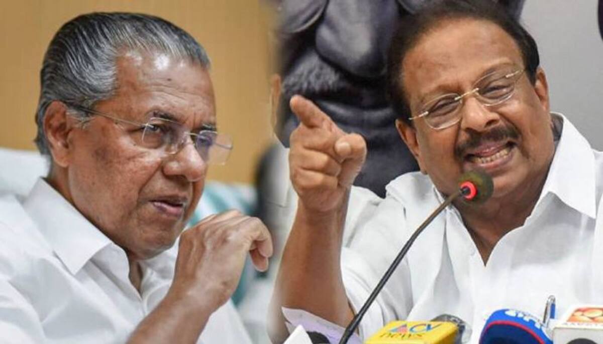 kpcc president k sudhakaran against cm pinarayi vijayan foreign trip ...