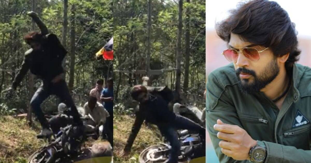 Actor vijay vishwa : ஷூட்டிங்கில் விபத்து... ஸ்டண்ட் சீனில் டூப் ...