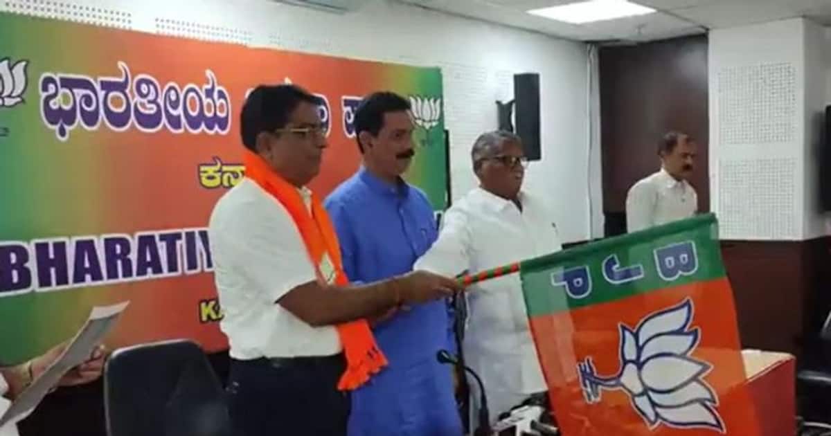 Former Bengaluru top cop Bhaskar Rao joins BJP after quitting AAP. മു ...