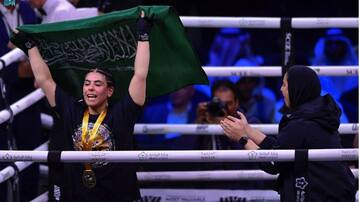 ഇടിക്കൂട്ടിൽ തിളങ്ങി സൗദി ബോക്സിങ് താരങ്ങൾ; റിയാദ് ദറഇയയി ...