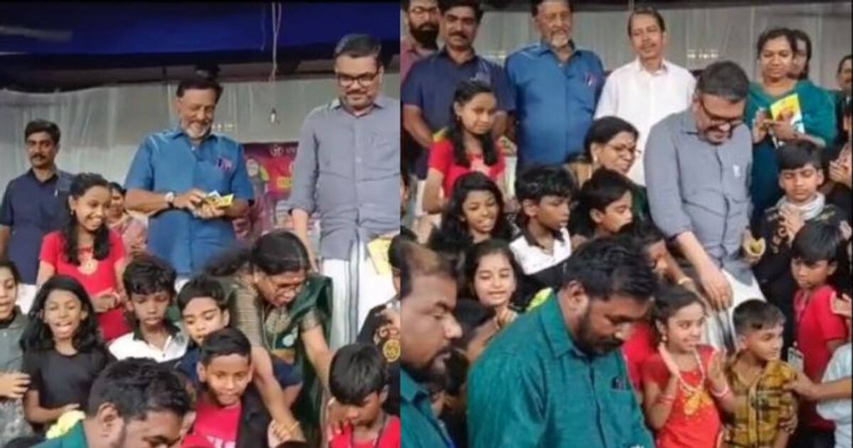 യാത്രയയപ്പ് പരിപാടിക്കെത്തിയ മന്ത്രിക്ക് അപ്രതീക്ഷിത 'സര്‍പ്രൈസ് ...