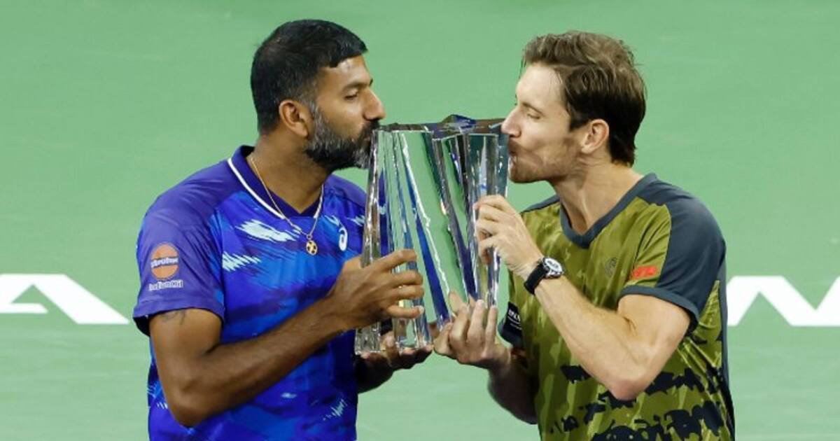 Indian Wells Masters 2023: Rohan Bopanna wins doubles crown to become ...