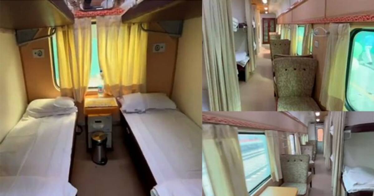 Mini library to dining restaurant: Check out Bharat Gaurav Deluxe AC ...