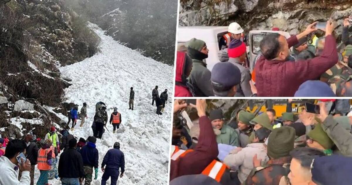 Massive avalanche in Sikkim, several tourists feared trapped; rescue ...