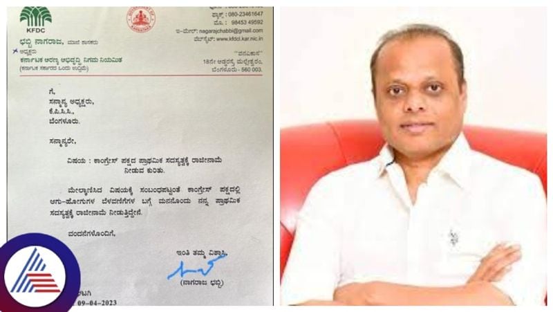 ಕಾಂಗ್ರೆಸ್‌ಗೆ ಸೆಡ್ಡುಹೊಡೆದು ಬಿಜೆಪಿ ಸೇರಿದ ನಾಗರಾಜ್‌ ಛಬ್ಬಿ: ಸಂತೋಷ್‌ ಲಾಡ್‌ಗೆ ...