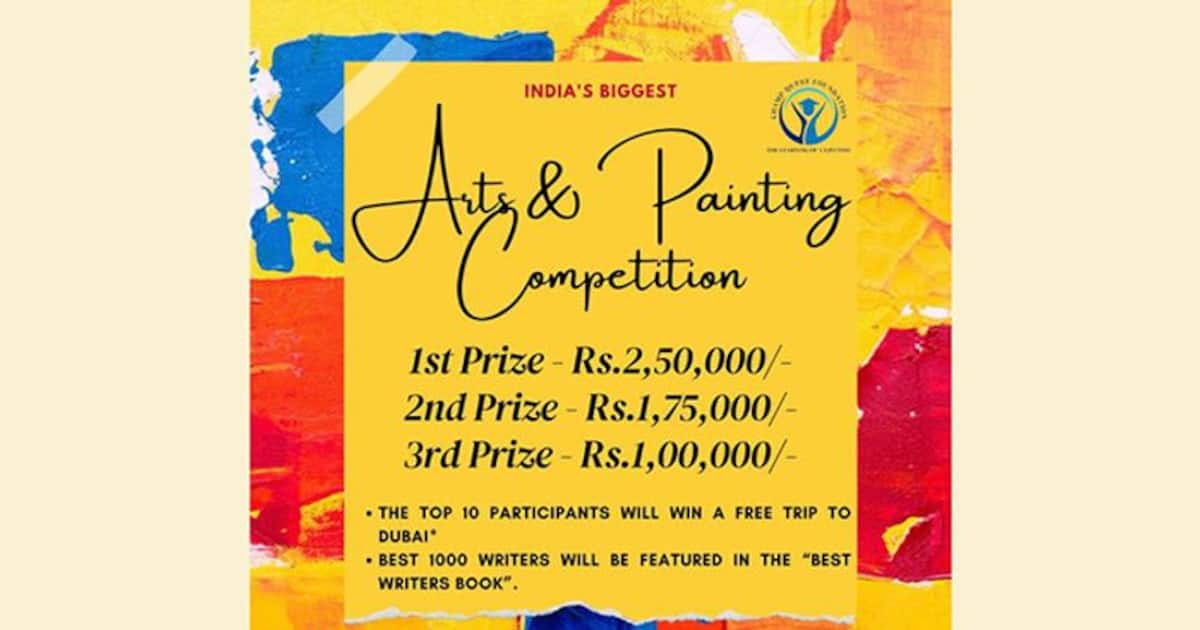 Indians' Biggest Arts & Painting Competition Announced!