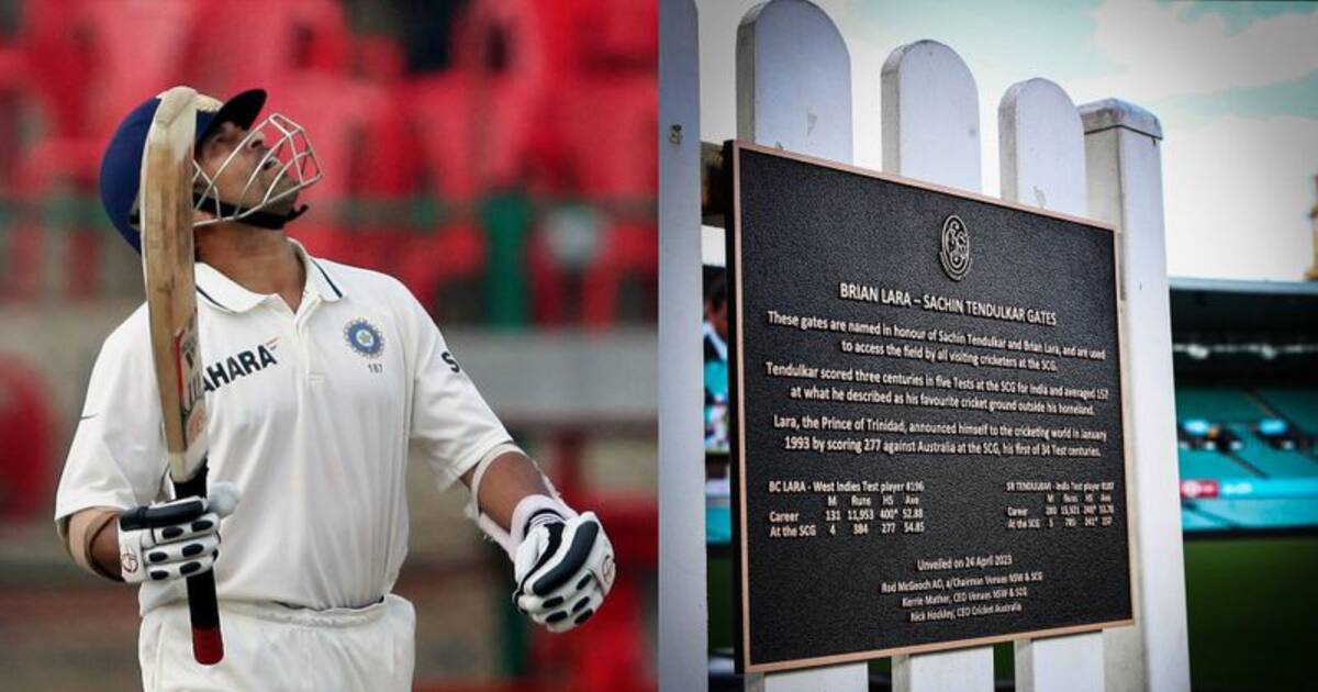 Sachin Tendulkar's 50th birthday: Sydney Cricket Ground (SCG) gate ...