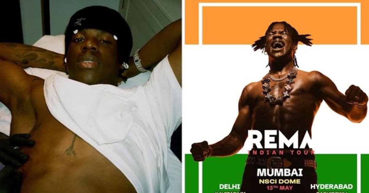 Calm Down singer Rema tour in India: Prominent Afro singer will perform ...