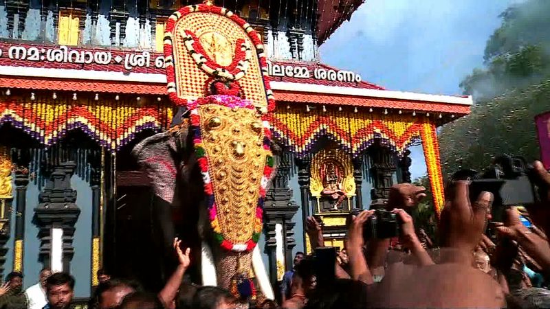 Thrissur Pooram witnesses magnificent 'Kudamattam'; Fireworks on Monday ...