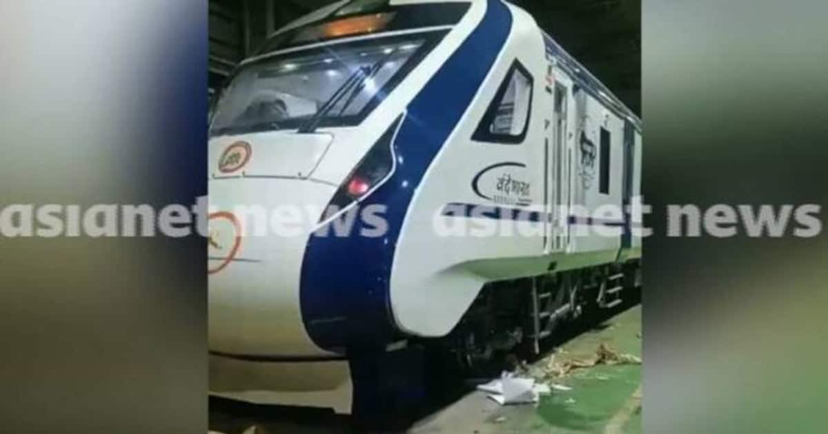 Stone pelted at Vande Bharat Express in Kerala; Minor cracks spotted on glass window