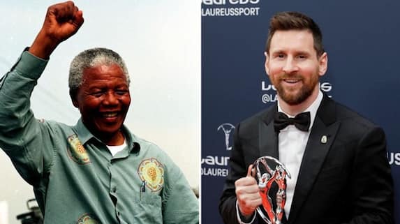 If Mandela Were Here Laureus Sportsman Of Year 2023 Messi Equated