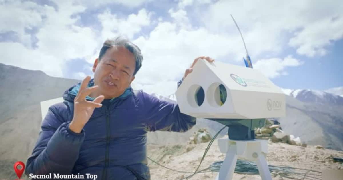 Explained: Sonam Wangchuk's 'out of the box' idea for high-speed Internet on hills