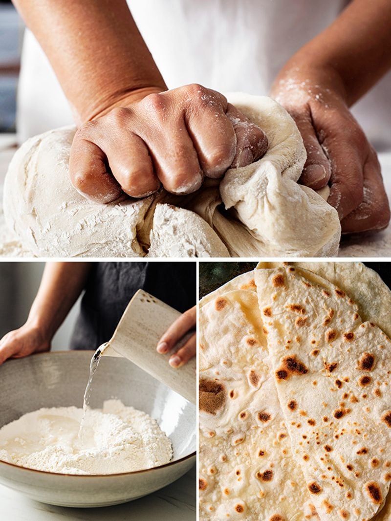 8 steps to make a perfect round roti