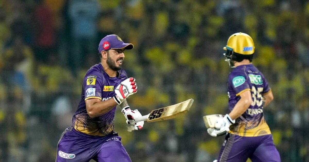 IPL 2023: Smart bowling, Rana-Rinku show keeps KKR's faint playoff ...