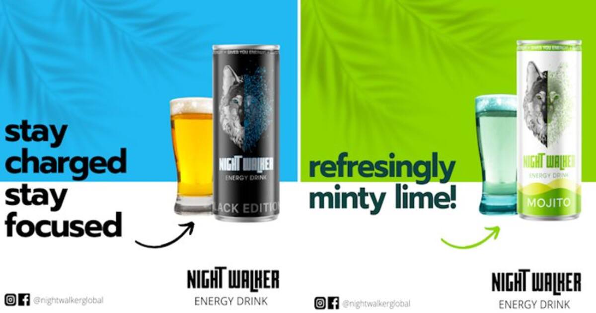 Europe's popular energy drink, Nightwalker, makes its way to the Indian ...