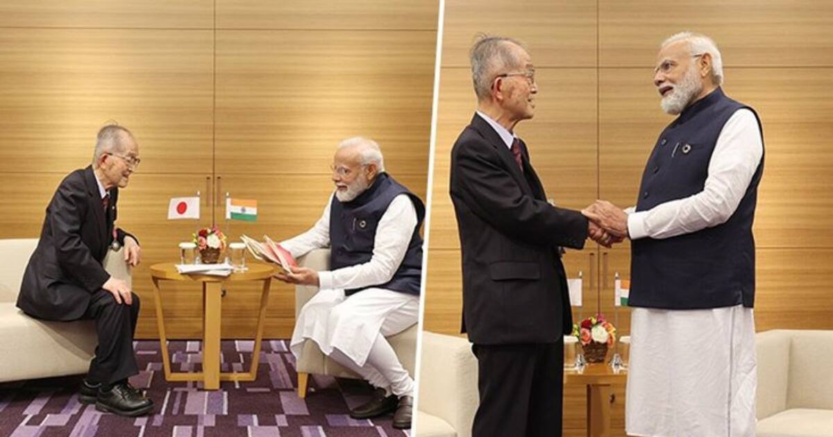 G7 Summit: Padma Shri Dr Tomio Mizokami's conversation in Hindi with PM ...