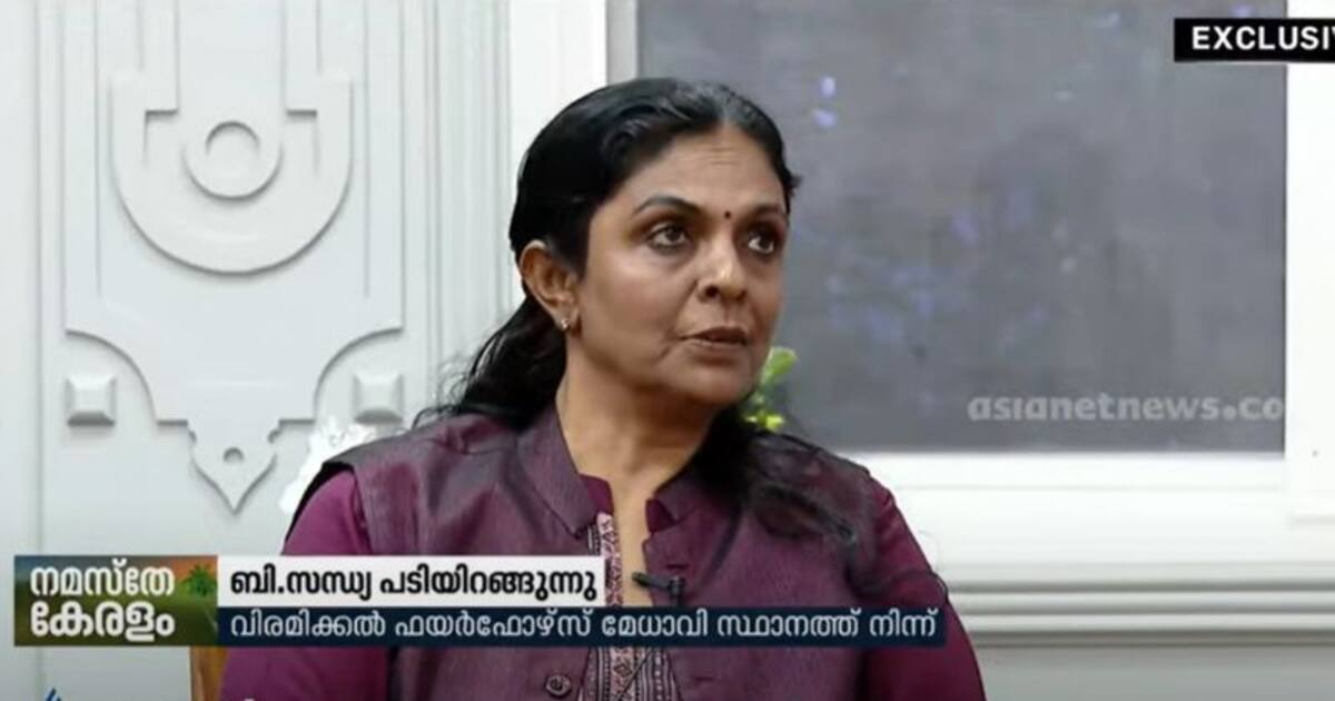 'പൊലീസ് മേധാവിയാകാത്തതില്‍ നിരാശയില്ല'; സേനയില്‍ യാതൊരു വിവേചനവും ...