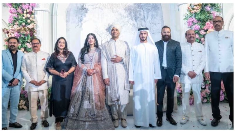 എം.എ അഷ്റഫ് അലിയുടെ മകള്‍ അബുദാബിയില്‍ വിവാഹിതയായി; ചലച്ചിത്ര താരങ്ങള് ...