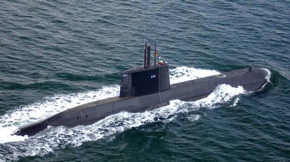 German Stealth Submarine