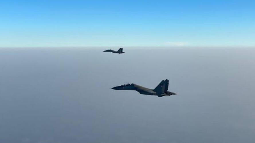 IAF has 'another outing in Indian Ocean', this time with 2 Sukhoi-30MKI ...