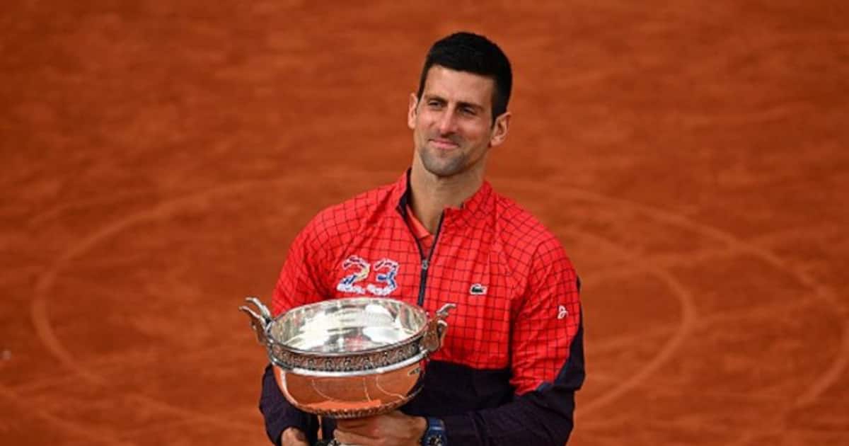 23 Grand Slams and counting: WATCH Novak Djokovic's heart-moving speech after lifting French ...