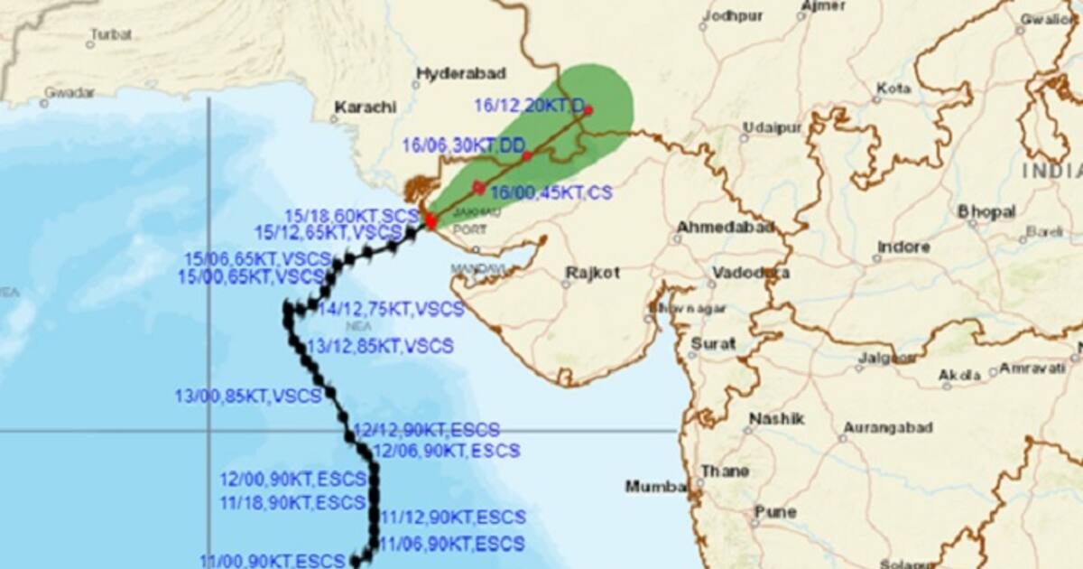 Cyclone Biparjoy leaves trail of destruction in Gujarat, damages power ...