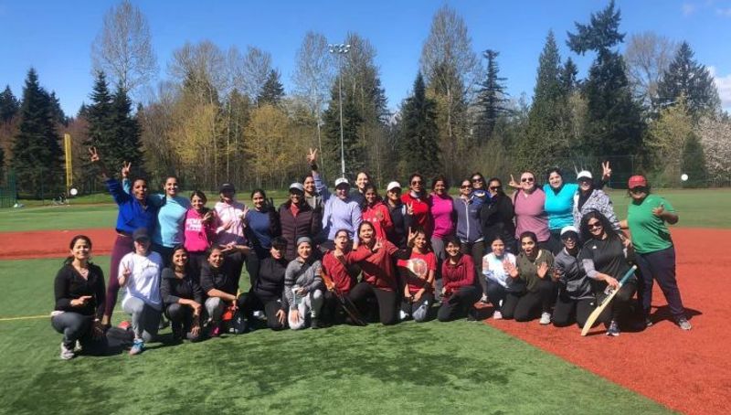 The women of Washington State with a passion for cricket