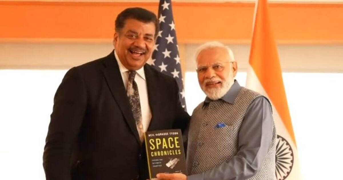 'Sky is not the limit for him...' Neil deGrasse Tyson meets PM Modi in ...