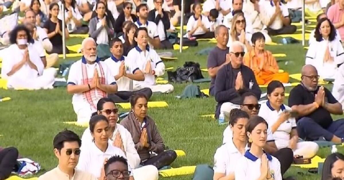 International Day of Yoga: A look at yoga poses performed by PM Modi at ...