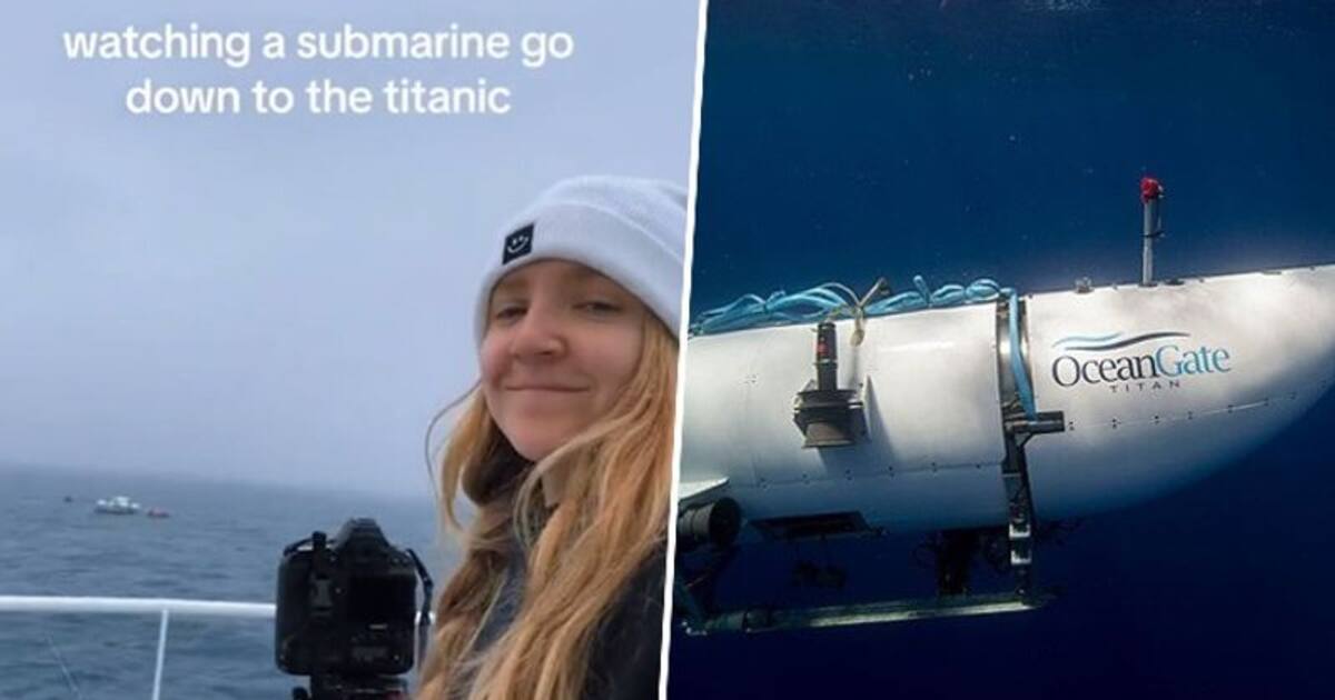 Missing Titanic submersible: Chilling video of OceanGate vessel ...