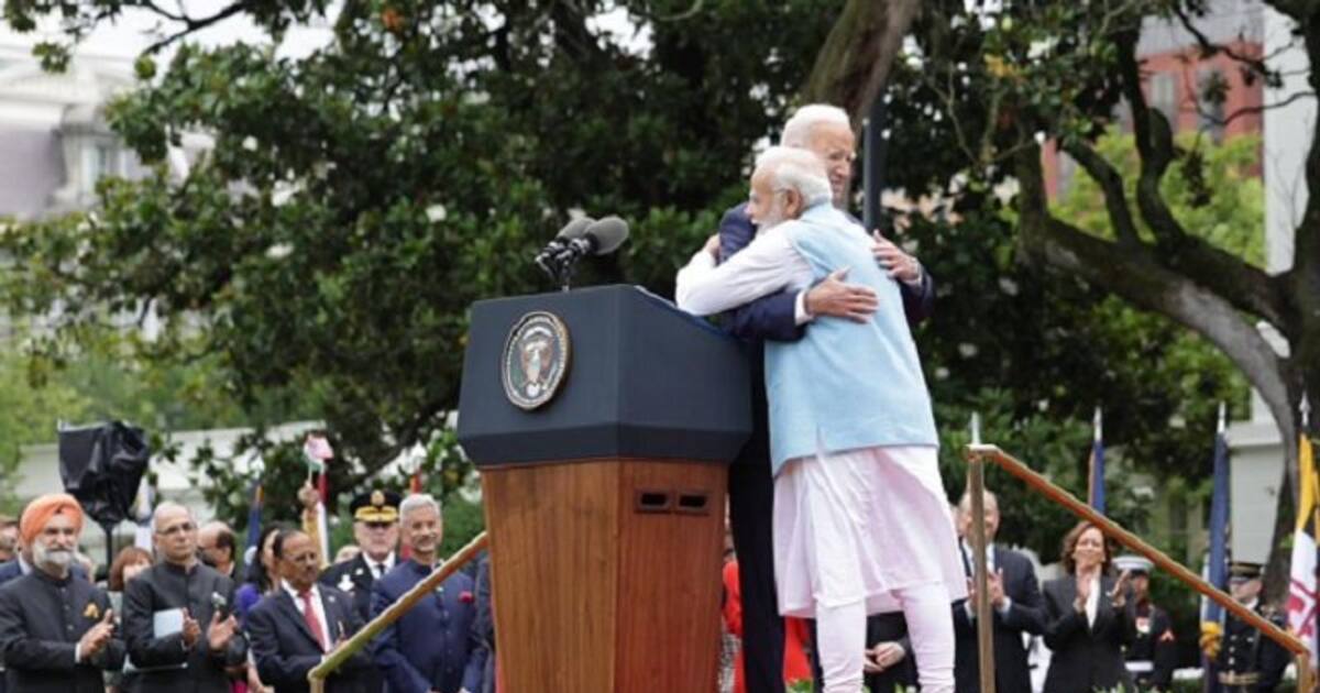 PM Modi receives 19-gun salute at the White House as mega ceremony ...
