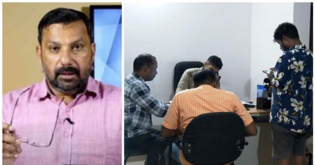 Marunadan Malayalee raid :കൊച്ചിയിലെ മറുനാടൻ മലയാളി ഓഫീസിലെ റെയ്ഡ് പൂർത്തിയായി; കമ്പ്യൂട്ട ...