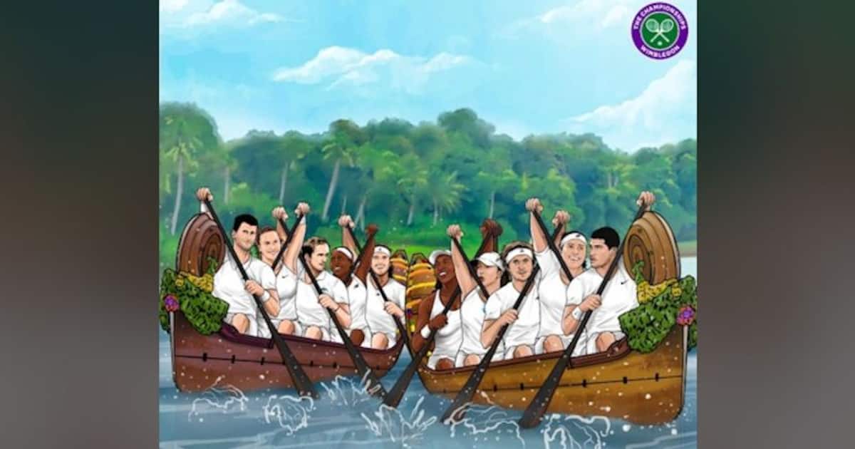 Wimbledon showcases captivating poster featuring Kerala's snake boat race