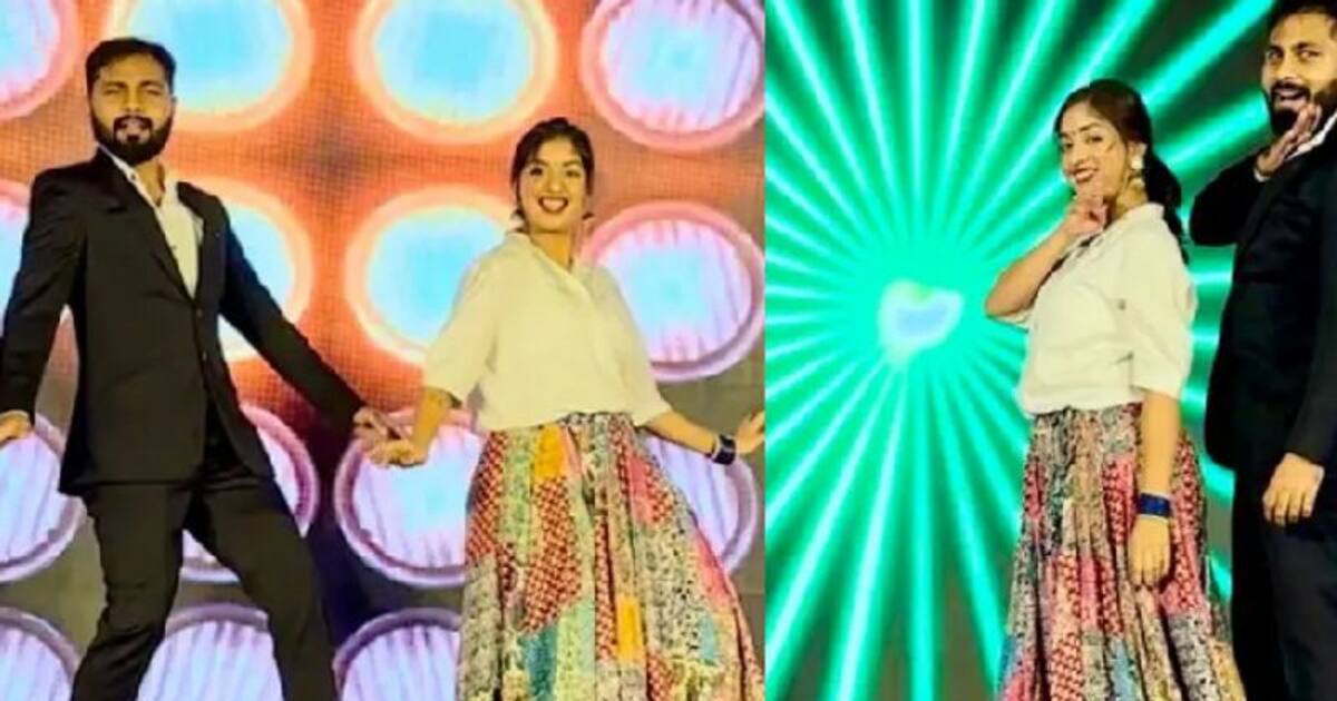 'ಊ ಅಂಟಾವಾ' ಹಾಡಿಗೆ ಮೈ ಬಳುಕಿಸಿದ ಜೋಡಿ; ಚಿಂದಿ ಡ್ಯಾನ್ಸ್ ಎಂದು ನೆಟ್ಟಿಗರು ಫಿದಾ