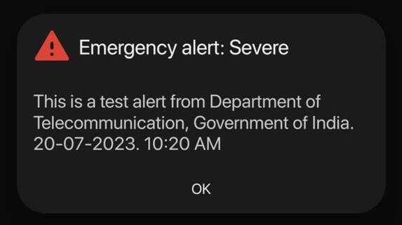 Received alert on the phone at 10:20 am? No need to panic; it's a test ...