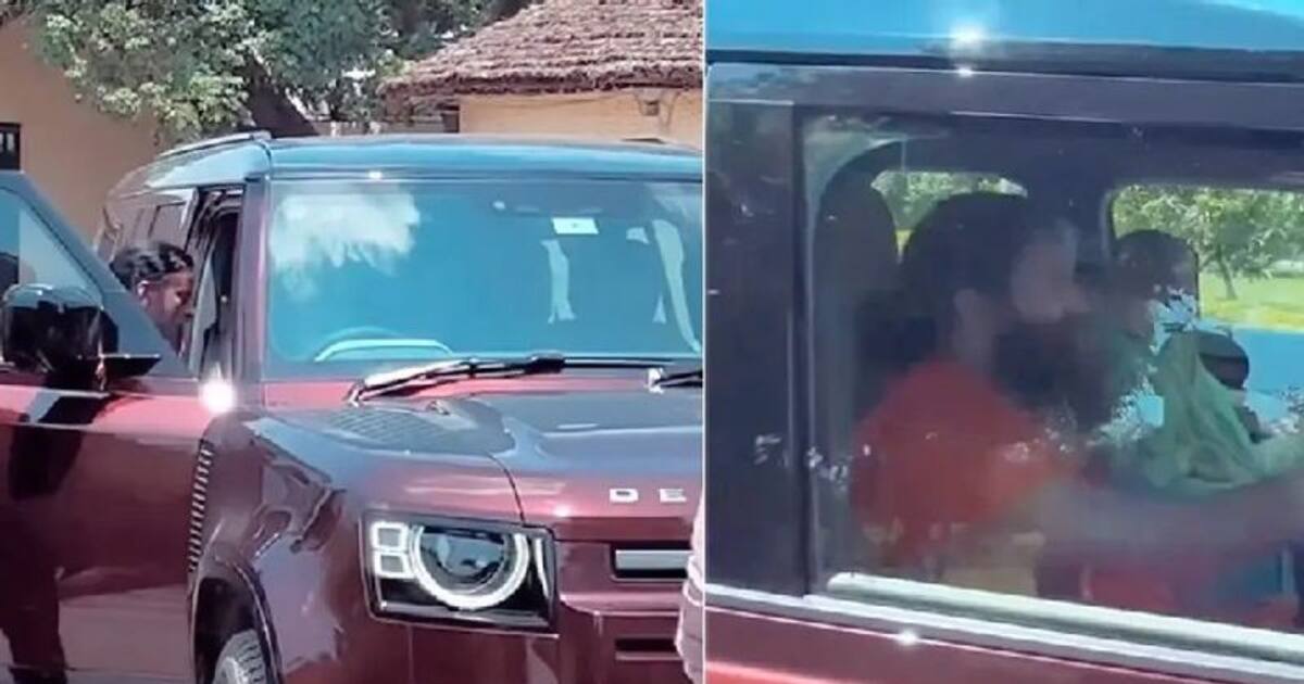 WATCH: Baba Ramdev drives Rs 1.5 crore Land Rover Defender 130 in ...