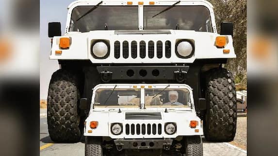 WATCH: Dubai Sheikh's 'Humzilla' - A giant Hummer three times bigger ...