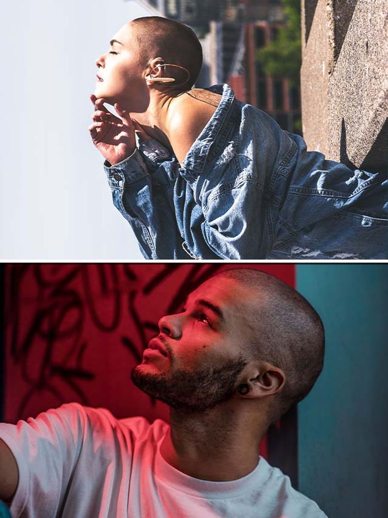 Boldly bald: 7 ways to embrace your hair style